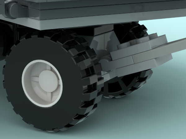 LEGO MOC Long Open Trailer for 60287 by bo.bricks | Rebrickable - Build ...