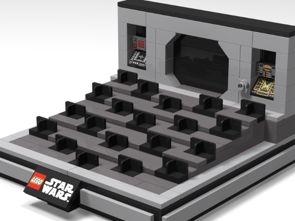 LEGO MOC LEGO Star Wars - Minifigure Display Stand (V2) Fits 20 Figures ...