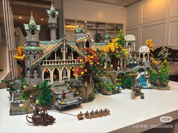 LEGO MOC Rivendell 10316 Extension Mountain base by Fanpeixi ...