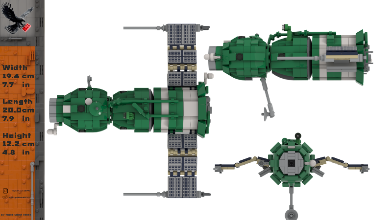 LEGO MOC 7K / Soyuz Collection (1:42 Minifig Scale) by NightHawk11991 ...
