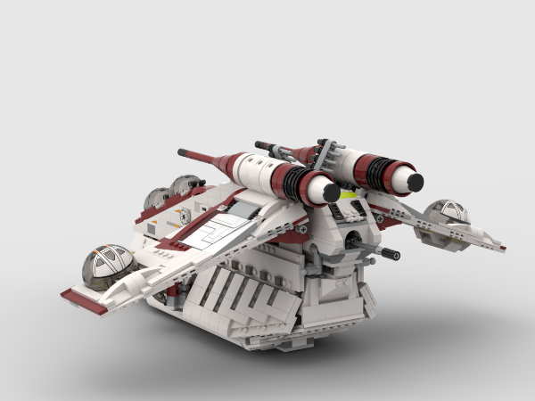 LEGO MOC-177967 75021 REPUBLIC GUNSHIP MODIFIED by DETAIL BRICKS ...