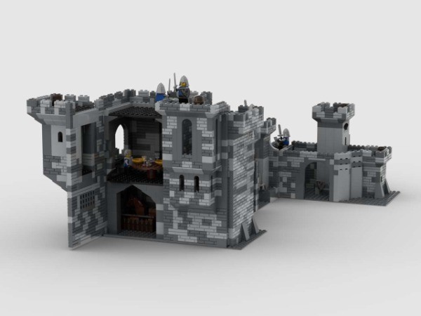 LEGO MOC Italian fortress by PezzidiLego | Rebrickable - Build with LEGO