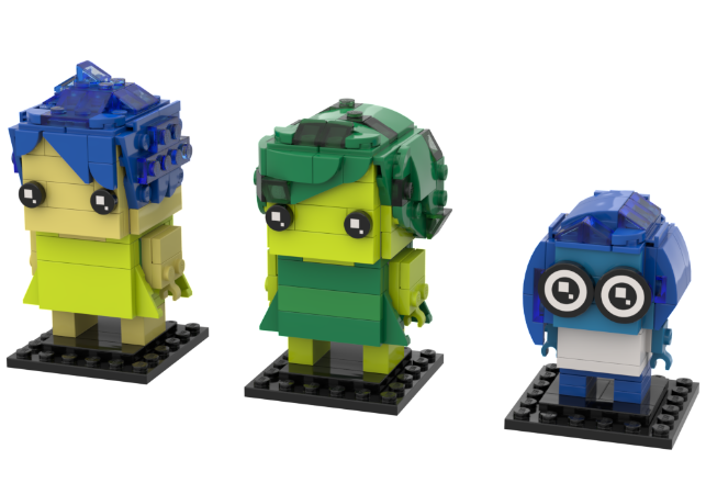 LEGO MOC Disgust: Inside Out by OrchardBuilds | Rebrickable - Build ...