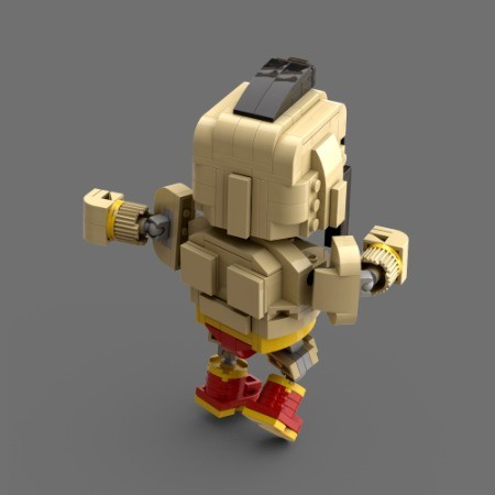LEGO MOC SF2-ZANGIEF by choi_dambaek | Rebrickable - Build with LEGO
