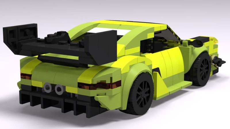 LEGO MOC Porsche Manthey 911 GT3 Grello 2024 by world_of_bricks ...