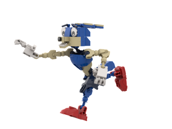 LEGO MOC Sonic Blionie! by WafityYT | Rebrickable - Build with LEGO