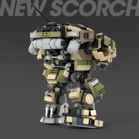 LEGO MOC TITANFALL2-NEW SCORCH by choi_dambaek | Rebrickable - Build ...