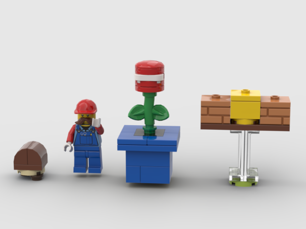 LEGO MOC Mario world1-level1 by Jimybricks | Rebrickable - Build with LEGO