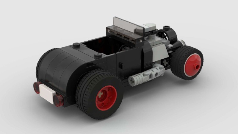 LEGO MOC 1932 Ford Model A Coupe Hot Rod / Rat Rod by Thefrankster ...