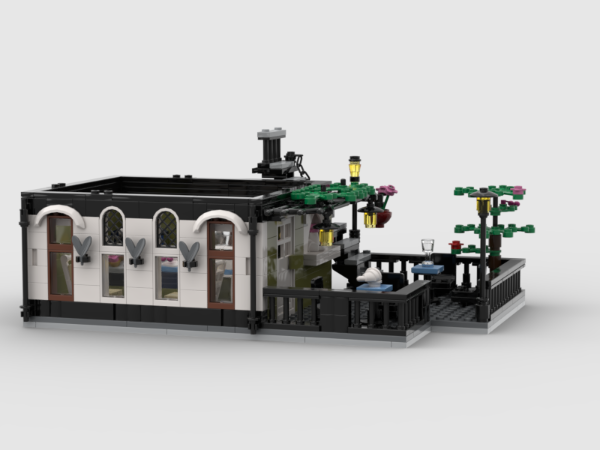 LEGO MOC Drawing Class & Terrace Cafe, Alternate build of The Lego ...