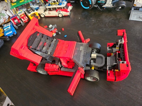 LEGO MOC 10248 Ferrari F40 MOD by NKubate | Rebrickable - Build with LEGO