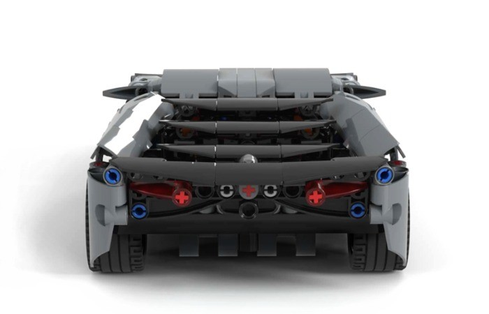 LEGO MOC 42173 Transformers Lamborghini Aventador Decepticon Lockdown ...