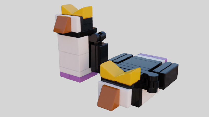 LEGO MOC Minecraft 2023 Mob Vote by builditmac | Rebrickable - Build ...