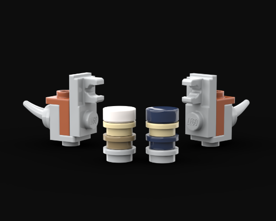 LEGO MOC Snowspeeder // Tauntauns by DarthSchrader | Rebrickable ...