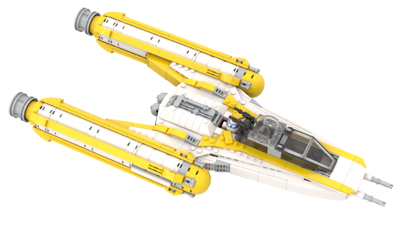 LEGO MOC Republic BTL-B Y Wing Starfighter by LeslieLee | Rebrickable ...