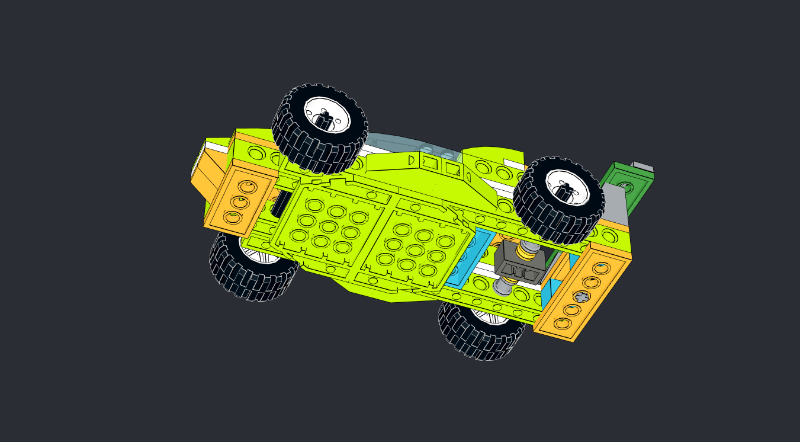 LEGO MOC-212109 Belt Drive Racing by lazzariya | Rebrickable - Build ...