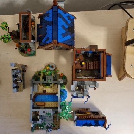 LEGO MOC Medieval Castle Keep by Gr33tje13 | Rebrickable - Build with LEGO