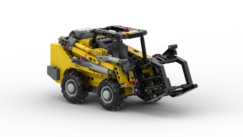 LEGO MOC Log grapple with automatic opening/closing by jzapletal ...
