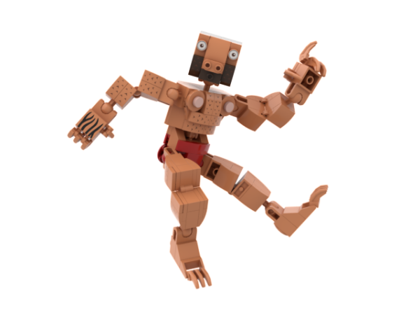 LEGO MOC-177284 Man wearing red swimsuit by WafityYT | Rebrickable ...