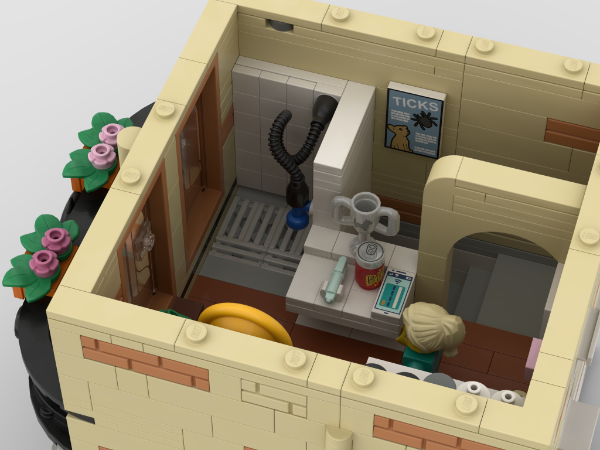 LEGO MOC Veterinary clinic and grooming salon by JudCrandall ...