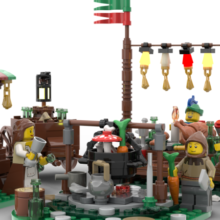 LEGO MOC Forest Festival Bundle by BricksBite | Rebrickable - Build ...