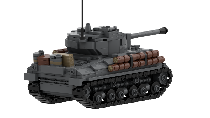 LEGO MOC-176967 M4A2E8 Sherman by Isubuilds | Rebrickable - Build with LEGO