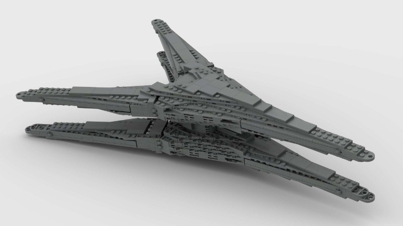LEGO MOC-199044 Cylon Basestar (Modern) - UCS Scale - Battlestar ...