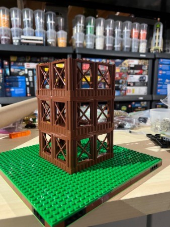 LEGO MOC Stronghold Mill & Warehouse by Legocionado | Rebrickable ...