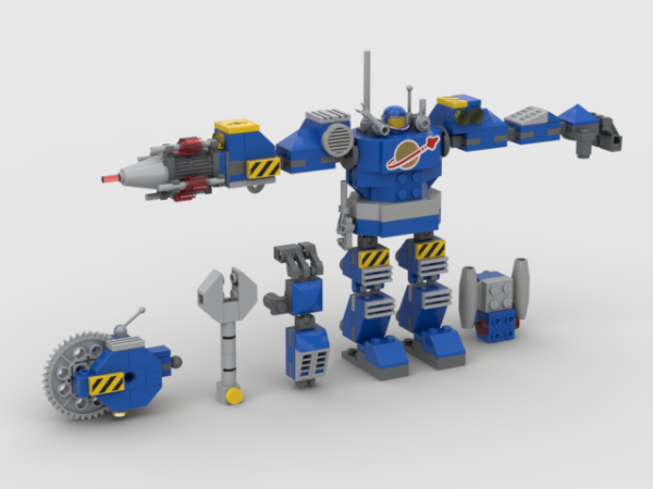 LEGO MOC-162360 SPACE MECH by AntOrman | Rebrickable - Build with LEGO