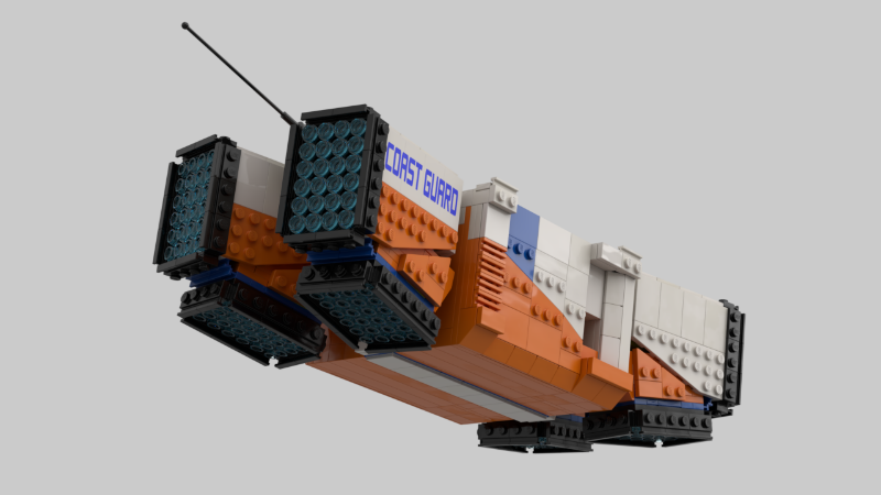 LEGO MOC Coast Guard Rescue Vehicle by Futurism_Lego | Rebrickable ...