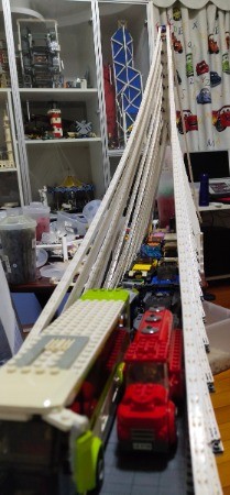 LEGO MOC Erasmusbrug-Giant Cable-stayed bridge and Bascule bridge by ...