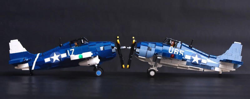 LEGO MOC 1/35 FM-2 Wildcat Triple Pack by David.DStone | Rebrickable ...