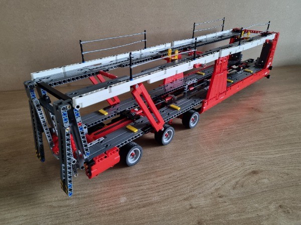 LEGO MOC auto transport trailer for auto transport truck 42098 by KoenW ...