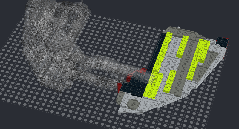 LEGO MOC-160023 T-6 Shuttle 75362 Wing Mod by enfurnoh | Rebrickable ...