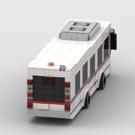LEGO MOC Short transit bus by CrazyCreeper39 | Rebrickable - Build with ...