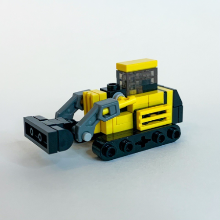 LEGO MOC Micro Construction Vehicles (Set 1) by hg_moc | Rebrickable ...