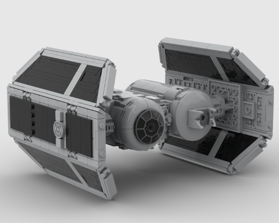 LEGO MOC Tie Bomber by Badger_ | Rebrickable - Build with LEGO