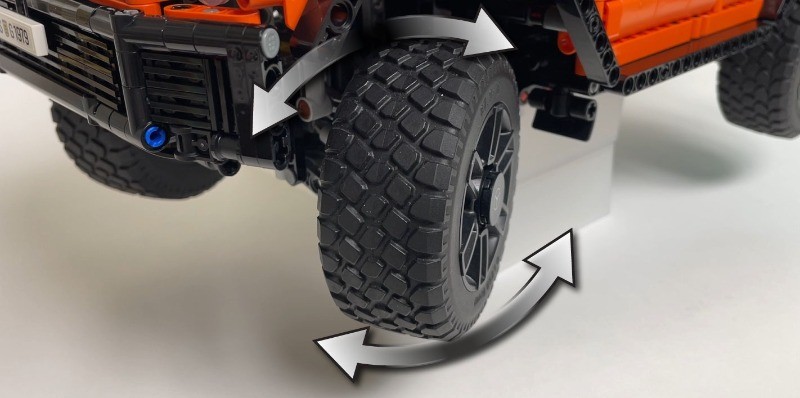 LEGO MOC 42177 Mercedes-Benz G500 PROFESSIONAL Line RC MOD for Powered ...