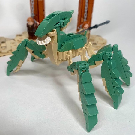 LEGO MOC Geonosian Beasts - Acklay, Reek, & Nexu (from Petranaki ...