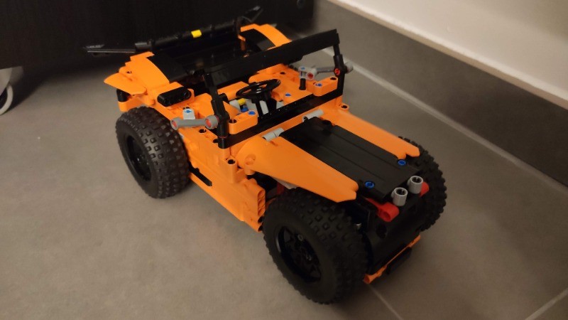 LEGO MOC Alternative Mini Jeep (42126) by Fr33z | Rebrickable - Build ...