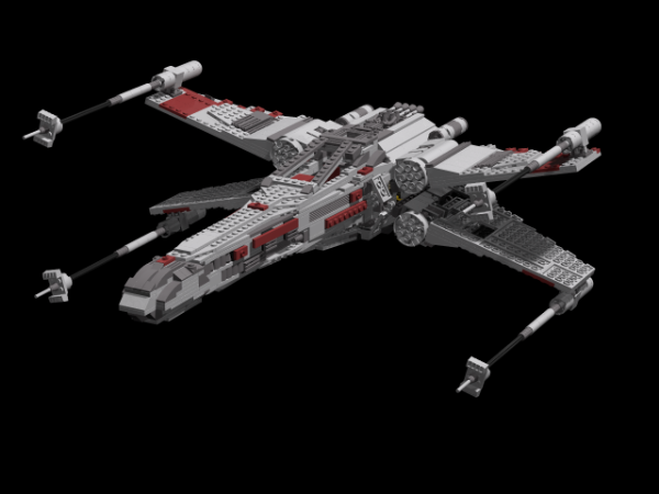 LEGO MOC X Wing & Tie Interceptor by mechahn | Rebrickable - Build with ...