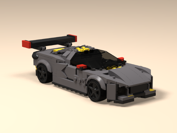 LEGO MOC-160784 Corvette C8.R 76903 modification by Xayabricks ...