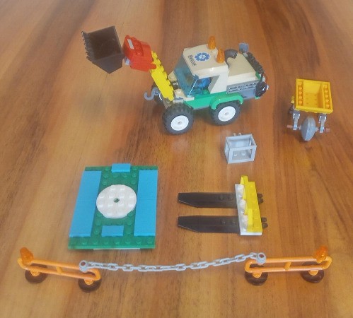 LEGO MOC 60353 Wheel Loader with Construction Site Equipment by ...