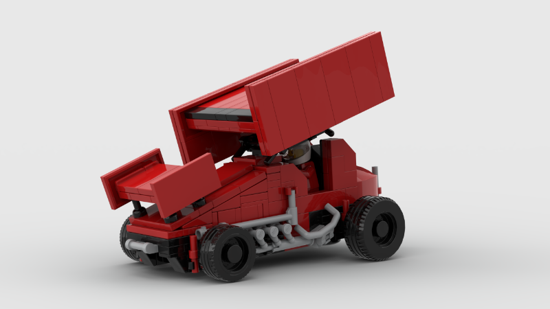LEGO MOC-168020 SPRINT CAR by SLIPWAYBRICKS | Rebrickable - Build with LEGO