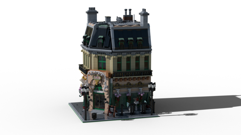 LEGO MOC-214529 French Cafe Modular by BrickStudioArchitect ...