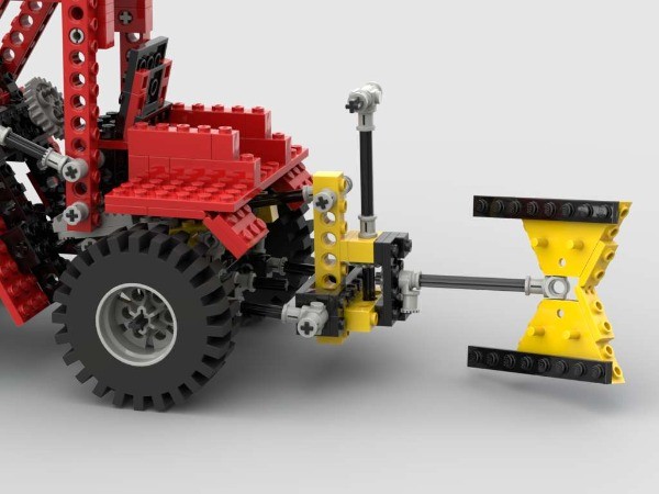 LEGO MOC 8848 Tractor with attachments by e.hof16 | Rebrickable - Build ...