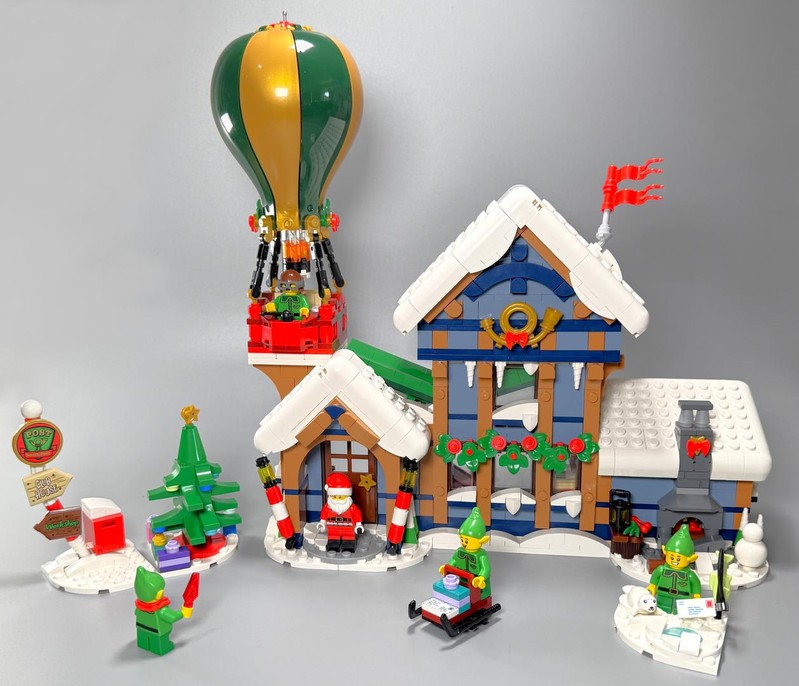 Review: 10339-1 - Santa's Post Office | Rebrickable - Build with LEGO
