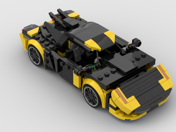 LEGO MOC Koenigsegg Jesko Absolut - Mod 76924 by Z-Brix | Rebrickable ...
