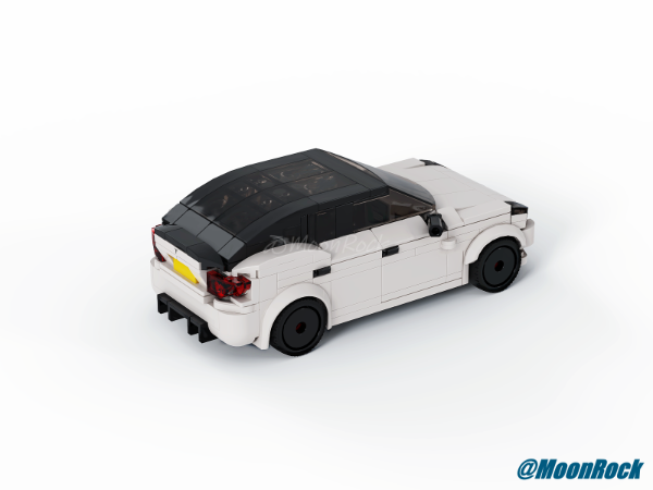 LEGO MOC Tesla Model Y_White by MoonRockMoc | Rebrickable - Build with LEGO