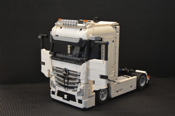 LEGO MOC MERCEDES - BENZ ACTROS MP5 1:21 by BricKimi | Rebrickable ...